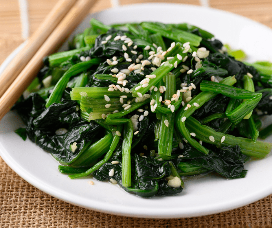 Sigeumchi Namul (Korean Spinach Salad) - NCIM - National Centre for ...